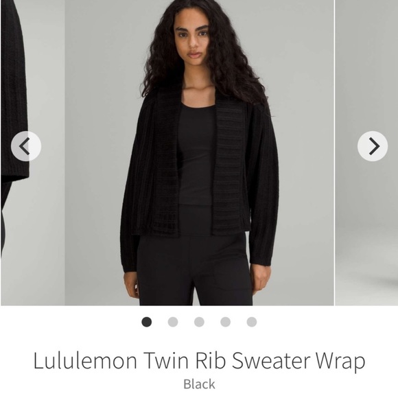 lululemon athletica | Sweaters | Lululemon Twin Rib Wrap Sweater | Poshmark